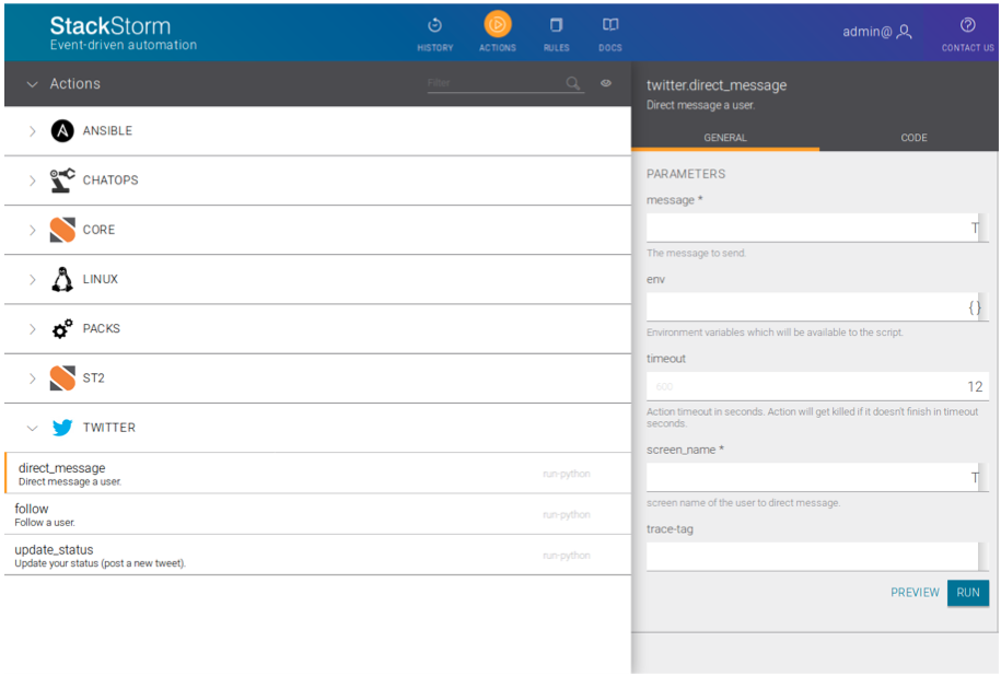 Удаленное управление Linux сервером с мобильного телефона при помощи StackStorm - AntiDDoS.biz